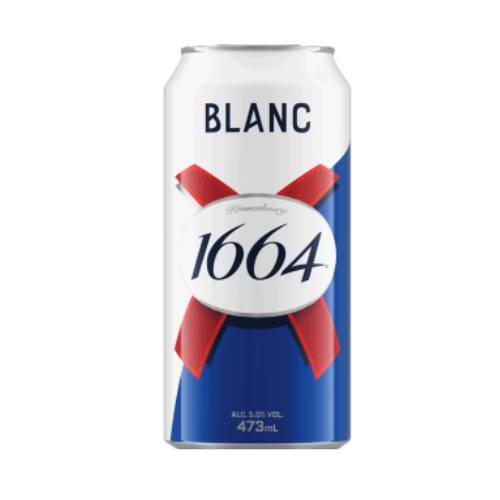 KRONENBOURG 1664 WHITE BEER 473ML — Epicure Market