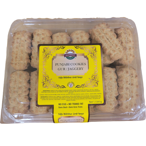 CRISPY PUNJABI COOKIES GUR/JAGGERY 1.134KG — Epicure Market