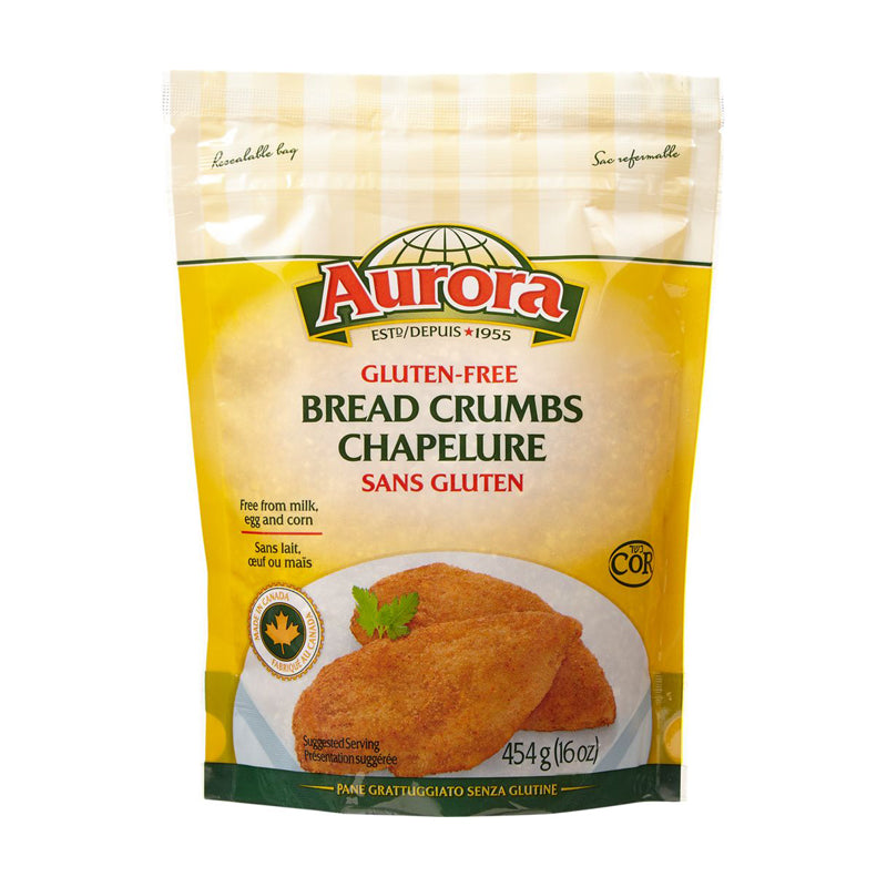 AURORA 454G BREAD CRUMBS, GLUTEN FREE — Epicure Market