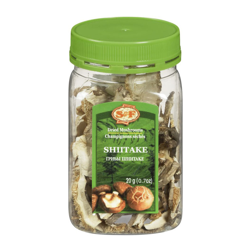 S&F DRIED SHIITAKE 20G — Epicure Market