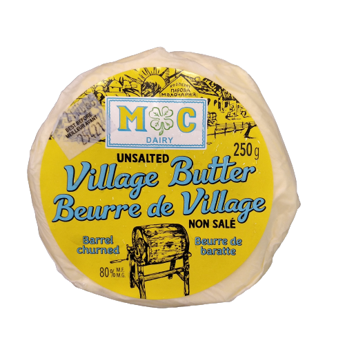 MC DAIRY UNSALTED VILLAGE BUTTER 250G — Epicure Market
